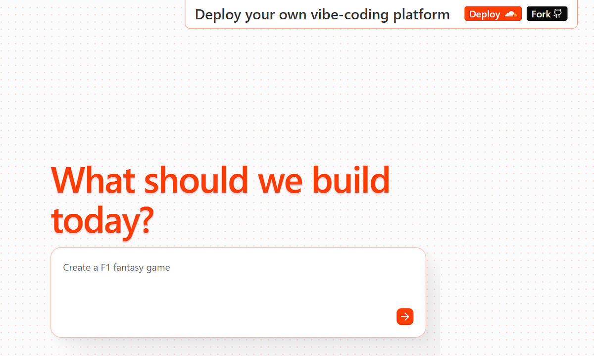 Deploy Your Own AI Vibe Coding Platform in One Click with Cloudflare VibeSDK | by Civil Learning ...