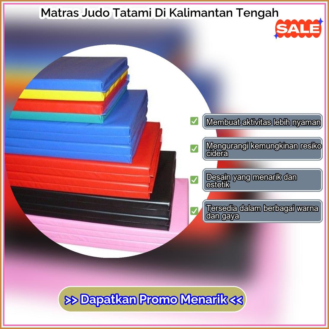 Matras Judo Tatami Di Kalimantan Tengah - Matras Judo - Medium