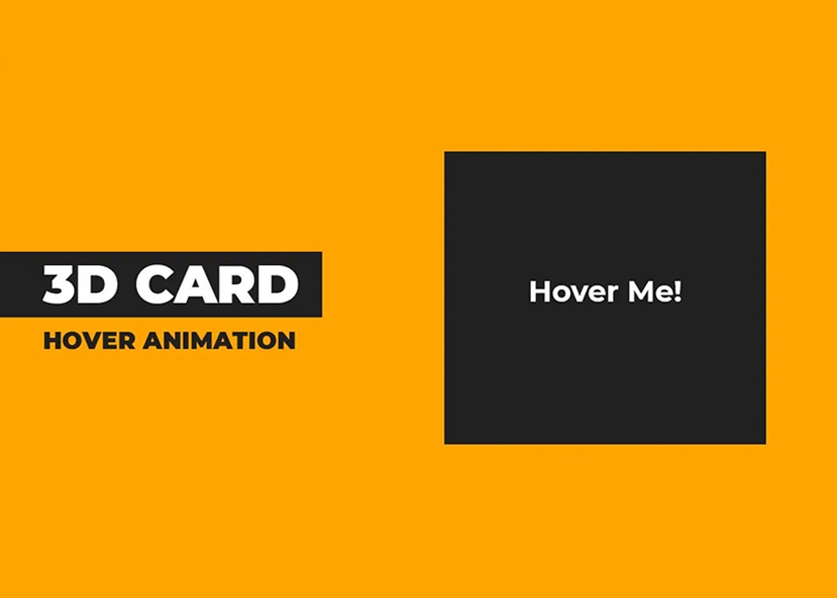 Css 3d Card Flipping Animation Css Animation Is A Technique Or Feature