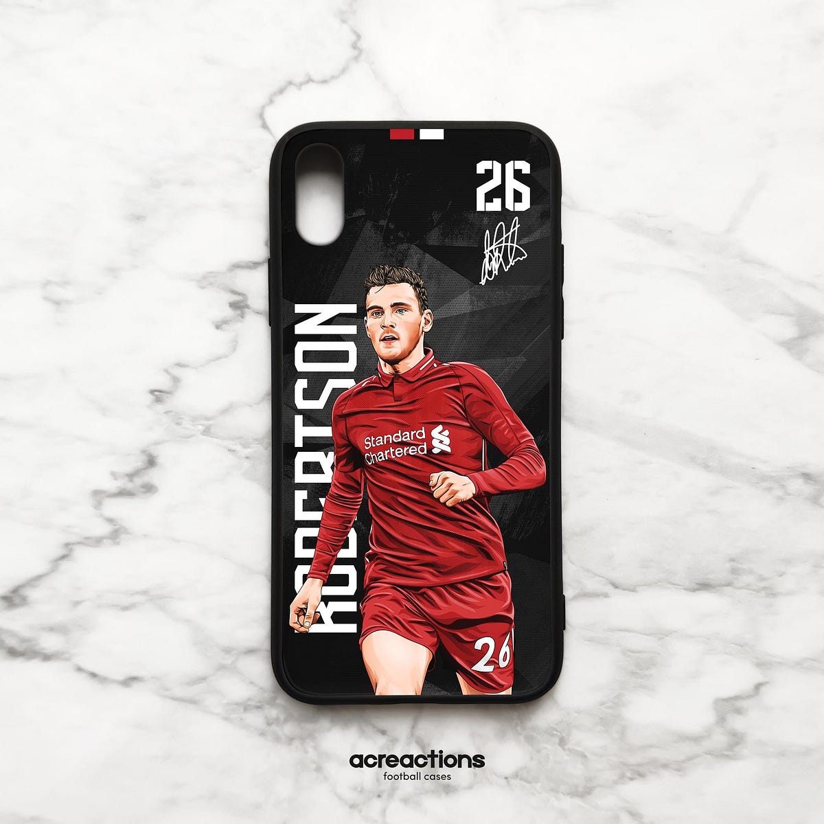 Liverpool’s Andy Robertson #26 Black Panzer Phone Case - Moraandrew ...