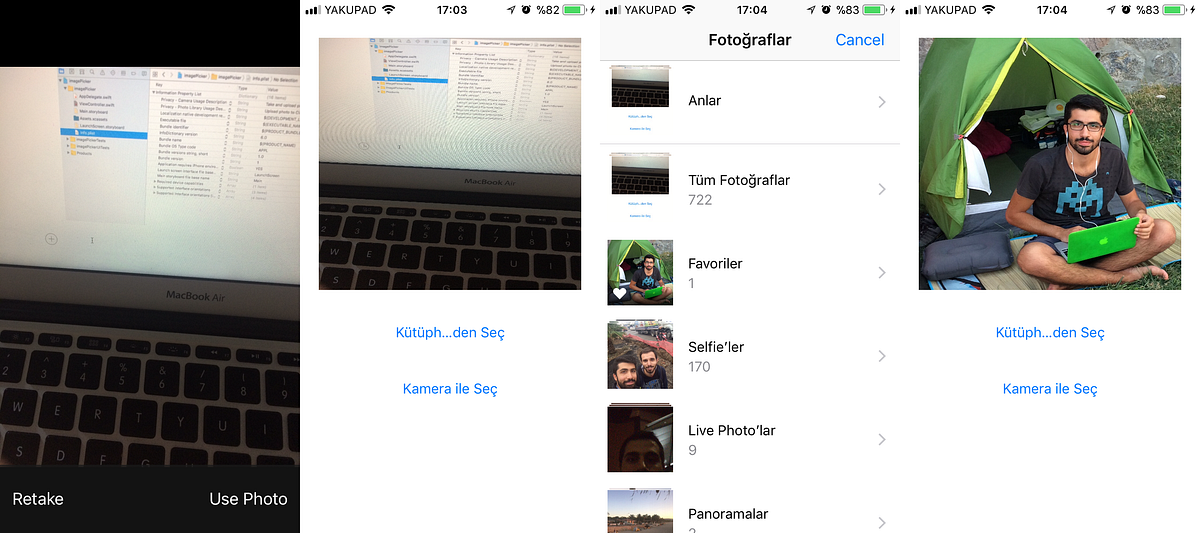 Swift — UIImagePickerController Kullanımı | by Yakup Ad | Medium