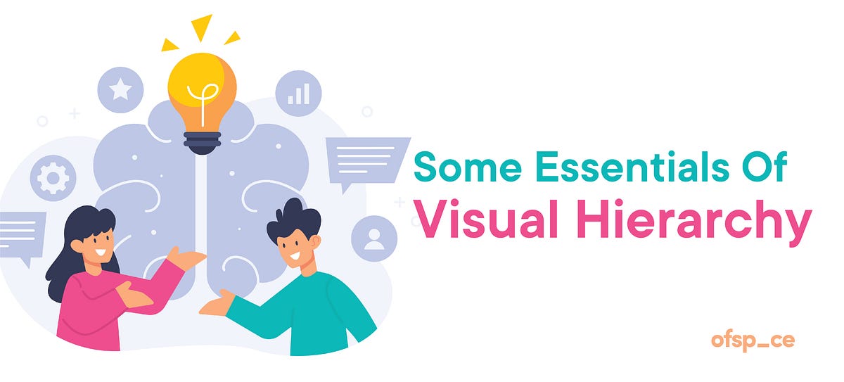 Some Essentials of Visual Hierarchy According to DesignMantic | by Ofspace Digital Agency | Medium