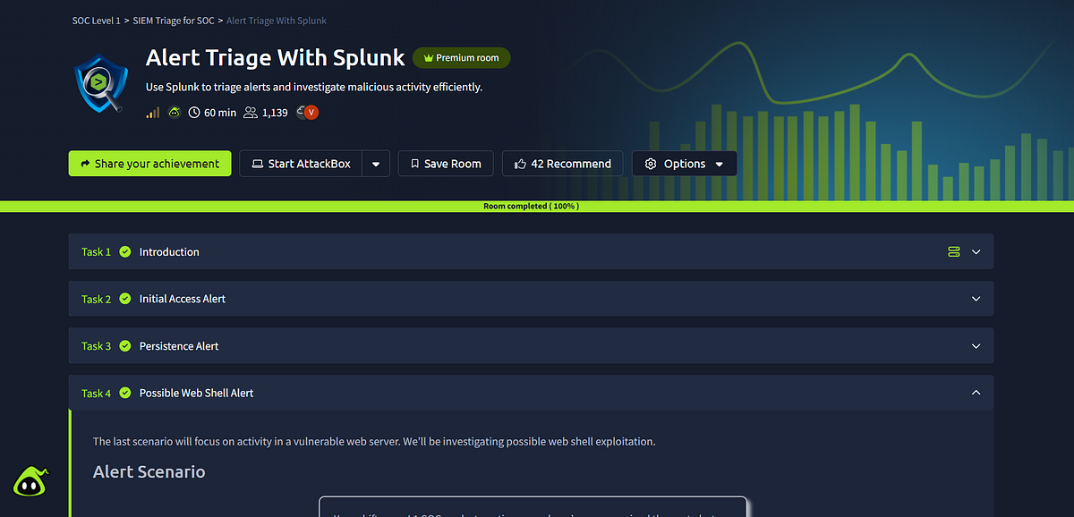 THM | Alert Triage With Splunk. Hello everybody. today in this… | by ...