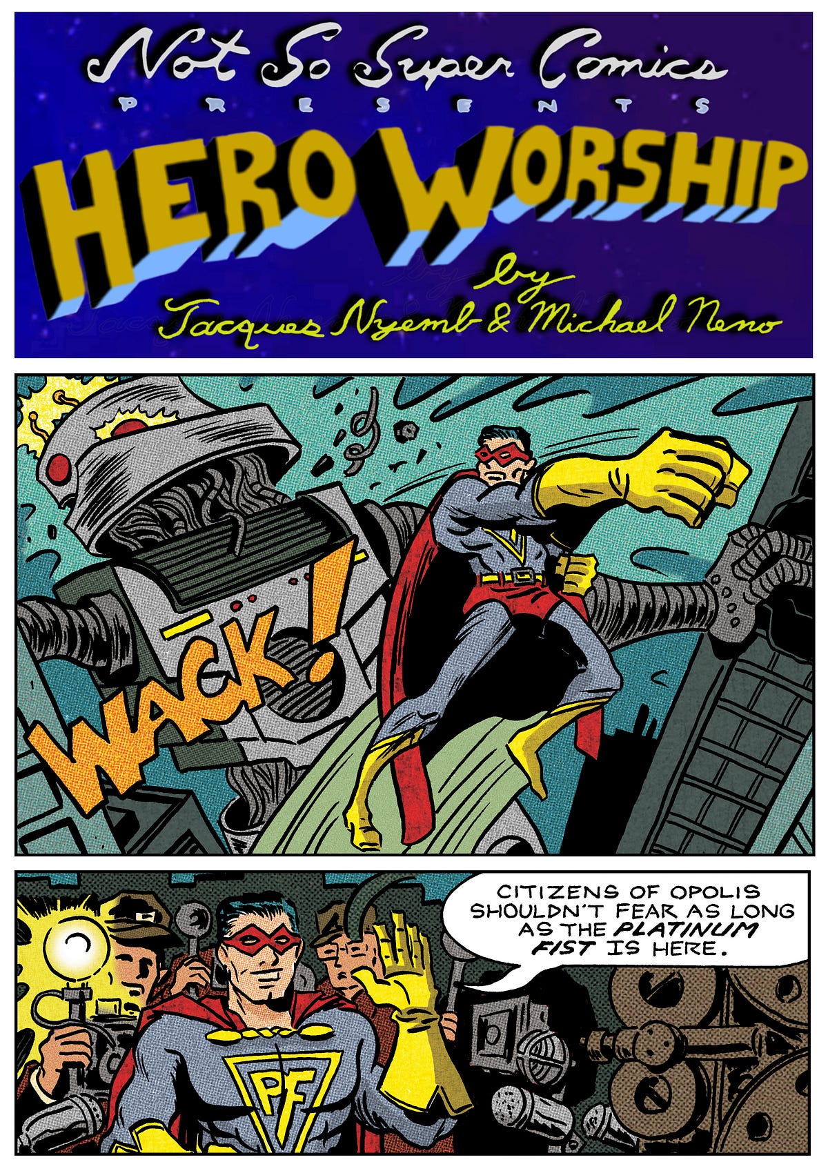 Hero Worship. A comic that explores love, race, the… | by Jacques Nyemb ...