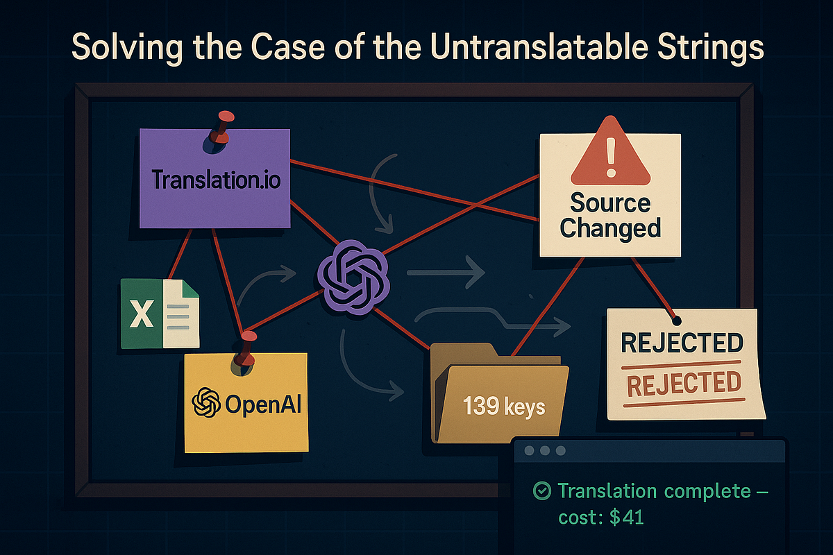 🧩 Solving the Case of the Untranslatable Strings | by Keshia Coriolan ...