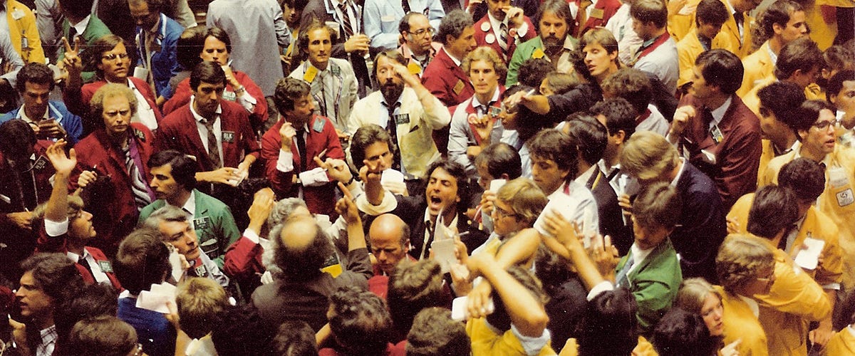 A Eulogy for the Pit Trader. An oral history about work life in… | by ...