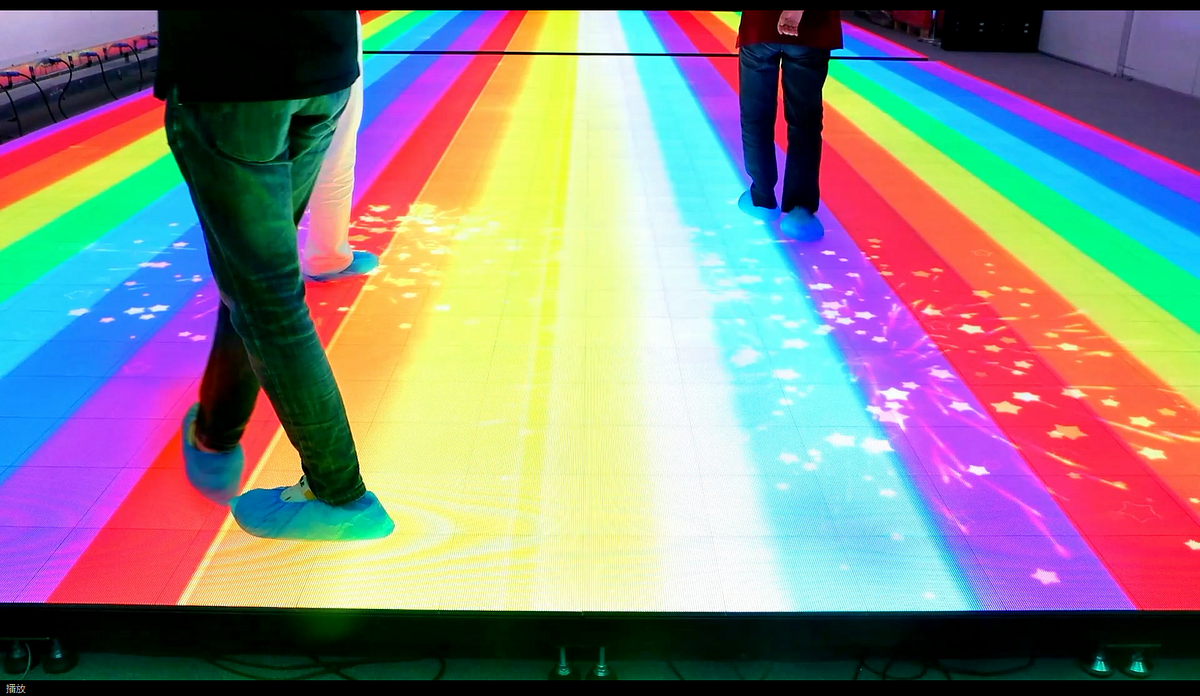 P3.91 Interactive LED floor screen - Jerry Liang - Medium