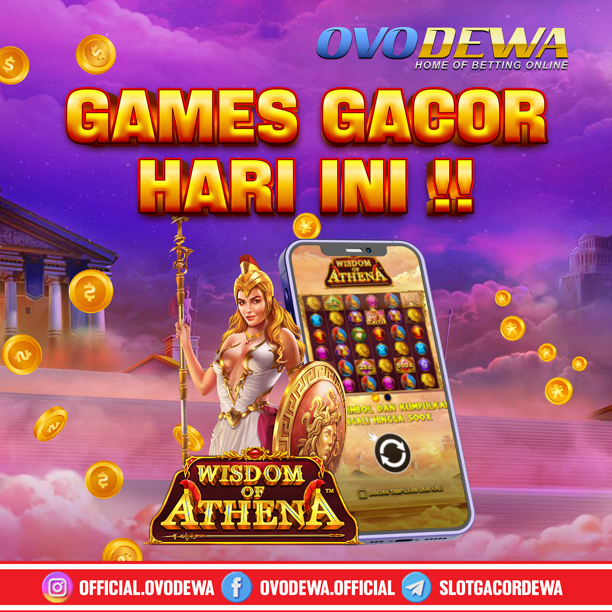 Mainkan segera game-game GACOR lainnya hanya di OVODEWA dan dapatkan ...