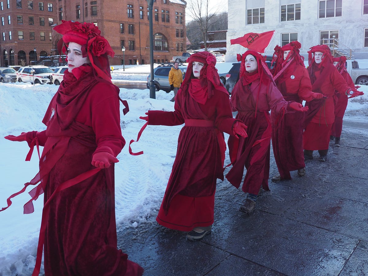 Red Rebel Brigade. Embodying our love and pain for the… | by Fern | Medium