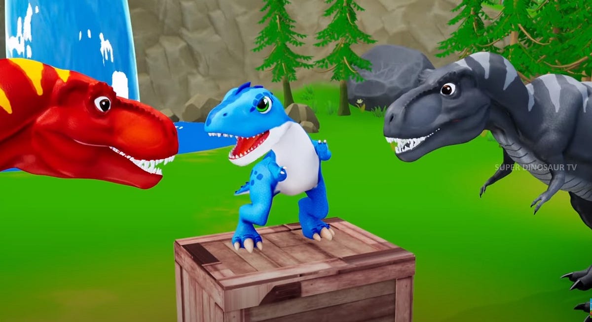 BLACK TREX vs RED TREX BOXING Game — Jurassic World Dinosaurs ...