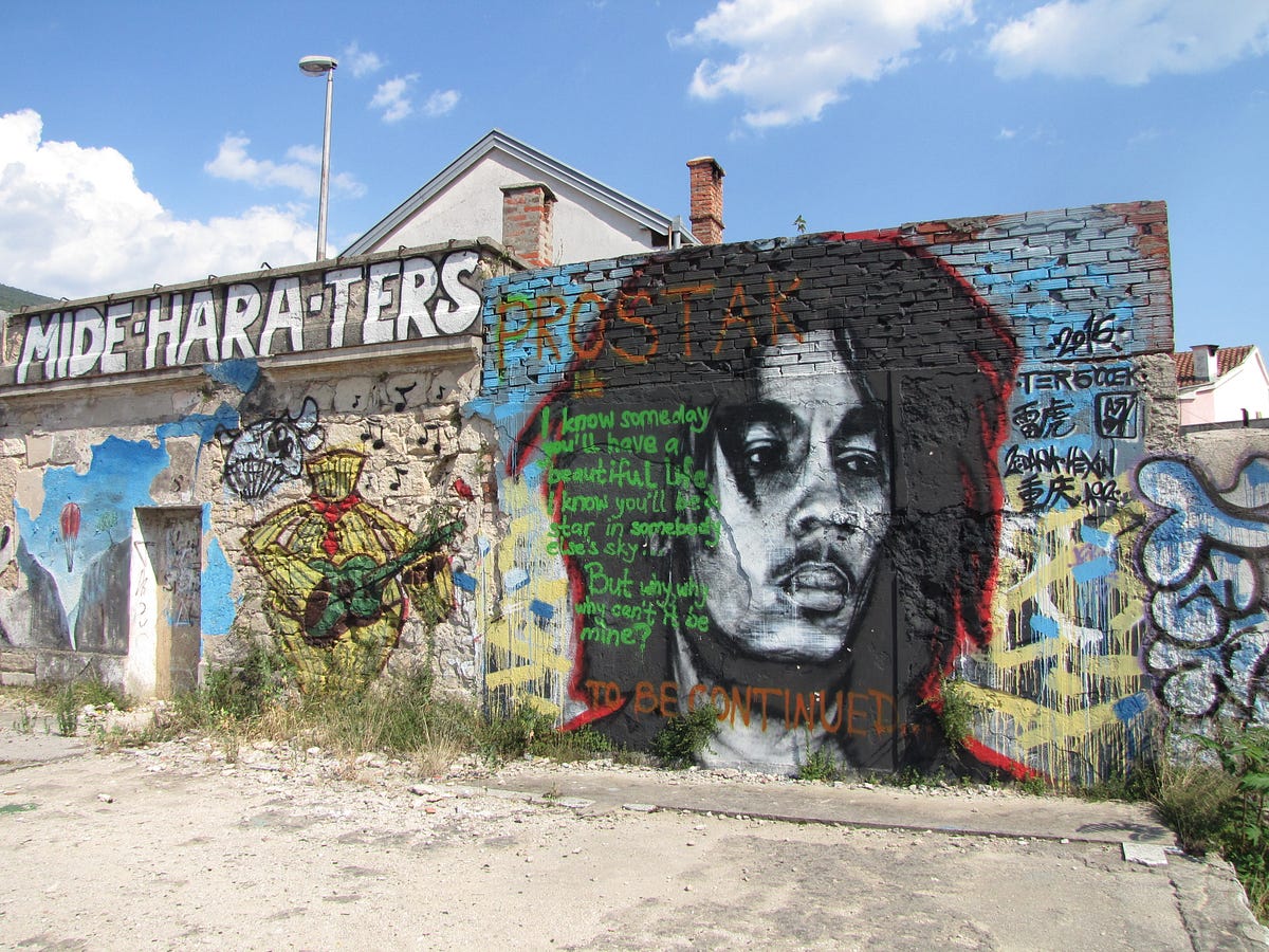 Art in Ruins. Street art speaks to locals in Mostar | by Stories from ...