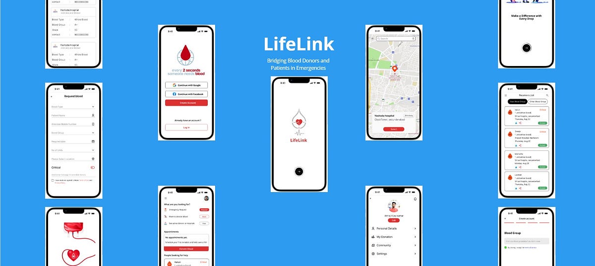 LifeLink — A Case Study on Bridging Blood Donors and Emergency Care ...