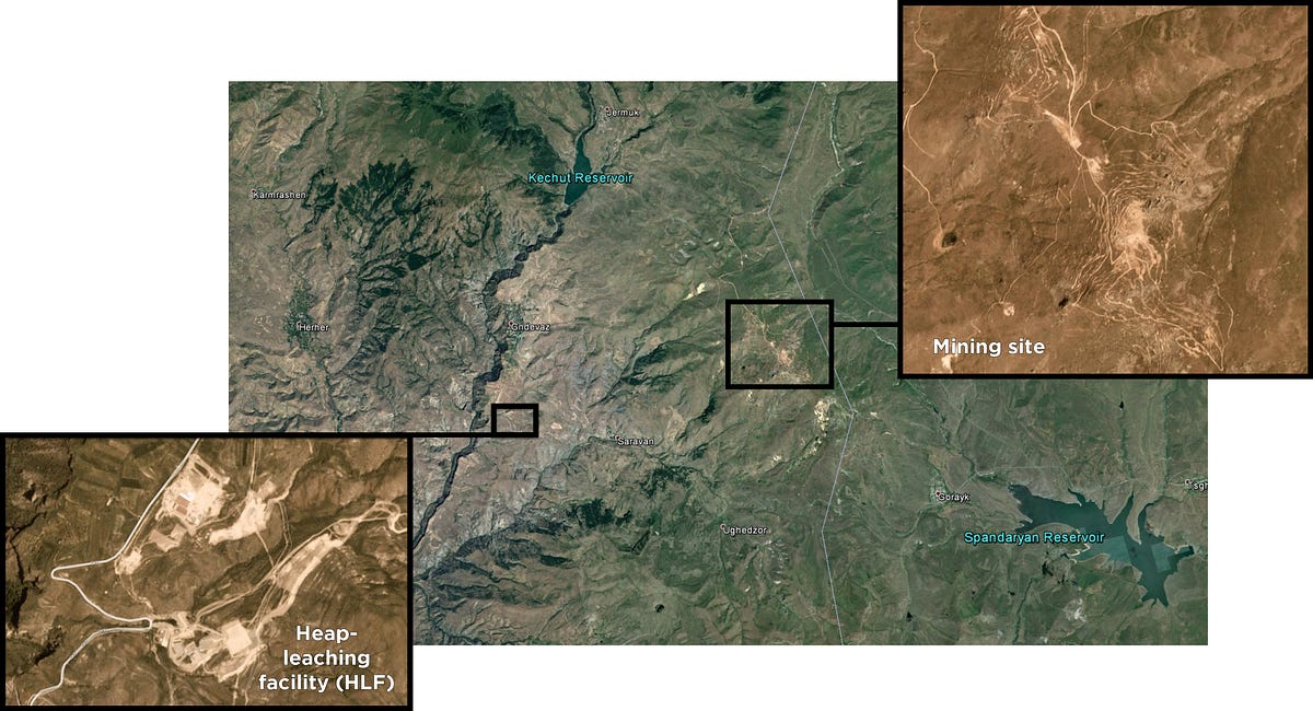 Monitoring the Amulsar Armenian Gold Mine Project With Planet Satellite ...