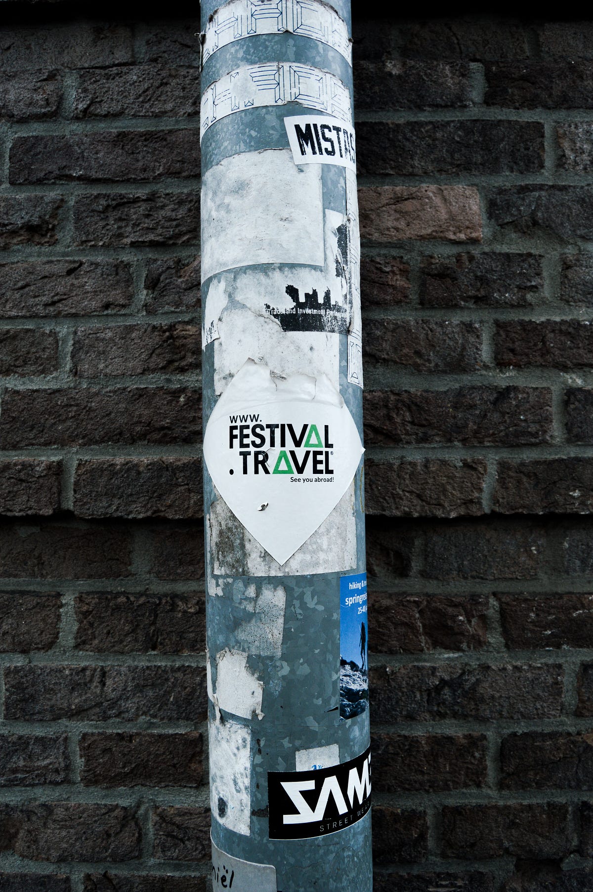 Stickers & Streets. It is very typical in big cities to see… | by ...