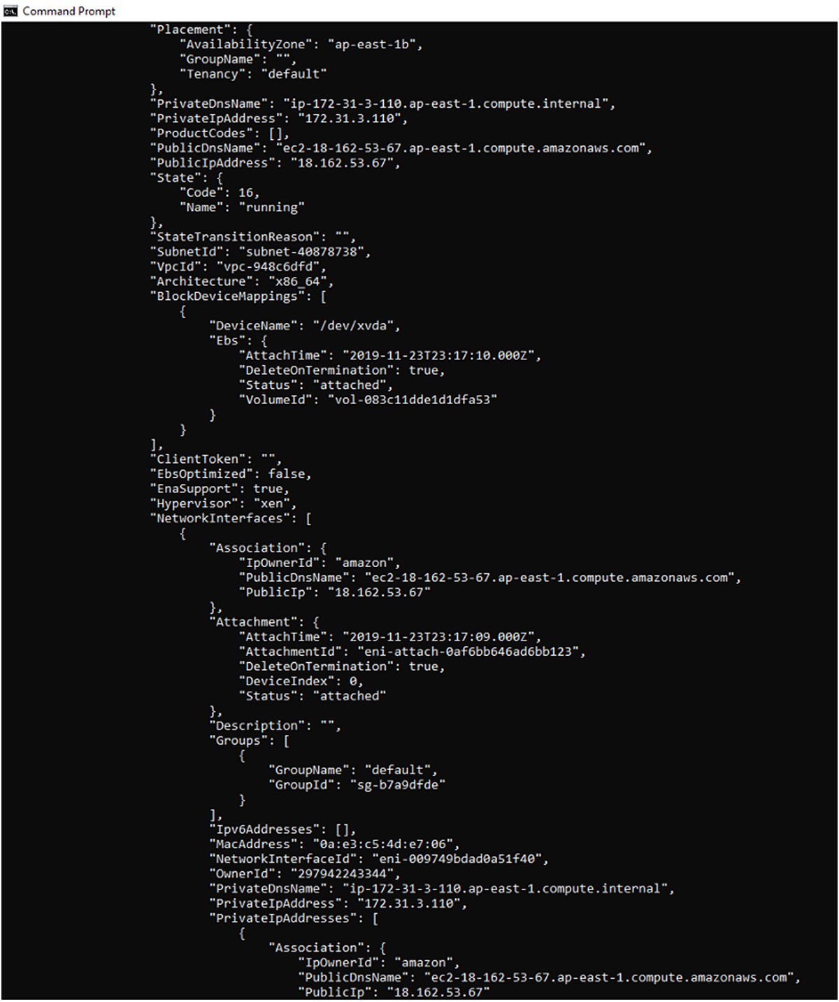 AWS CLI: an easier way to guess object levels when writing queries. | by John Danson | Medium