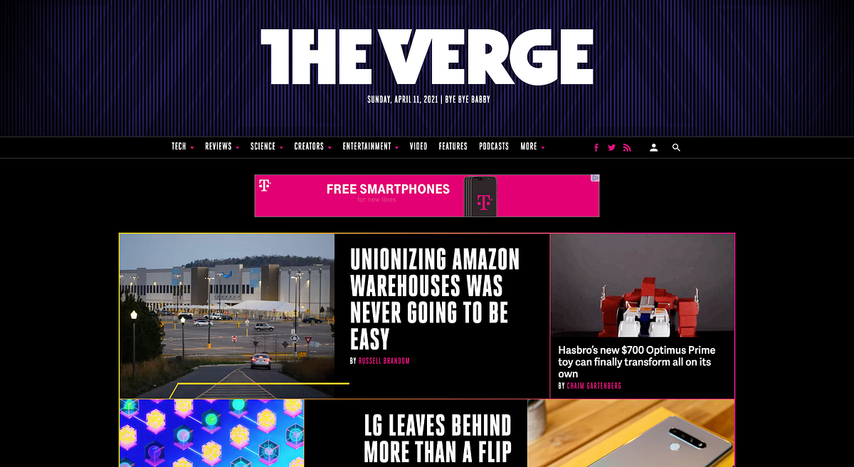 Art 326 — Blog 6 (Responsive Design Analysis) | by Keith Hepler | Medium