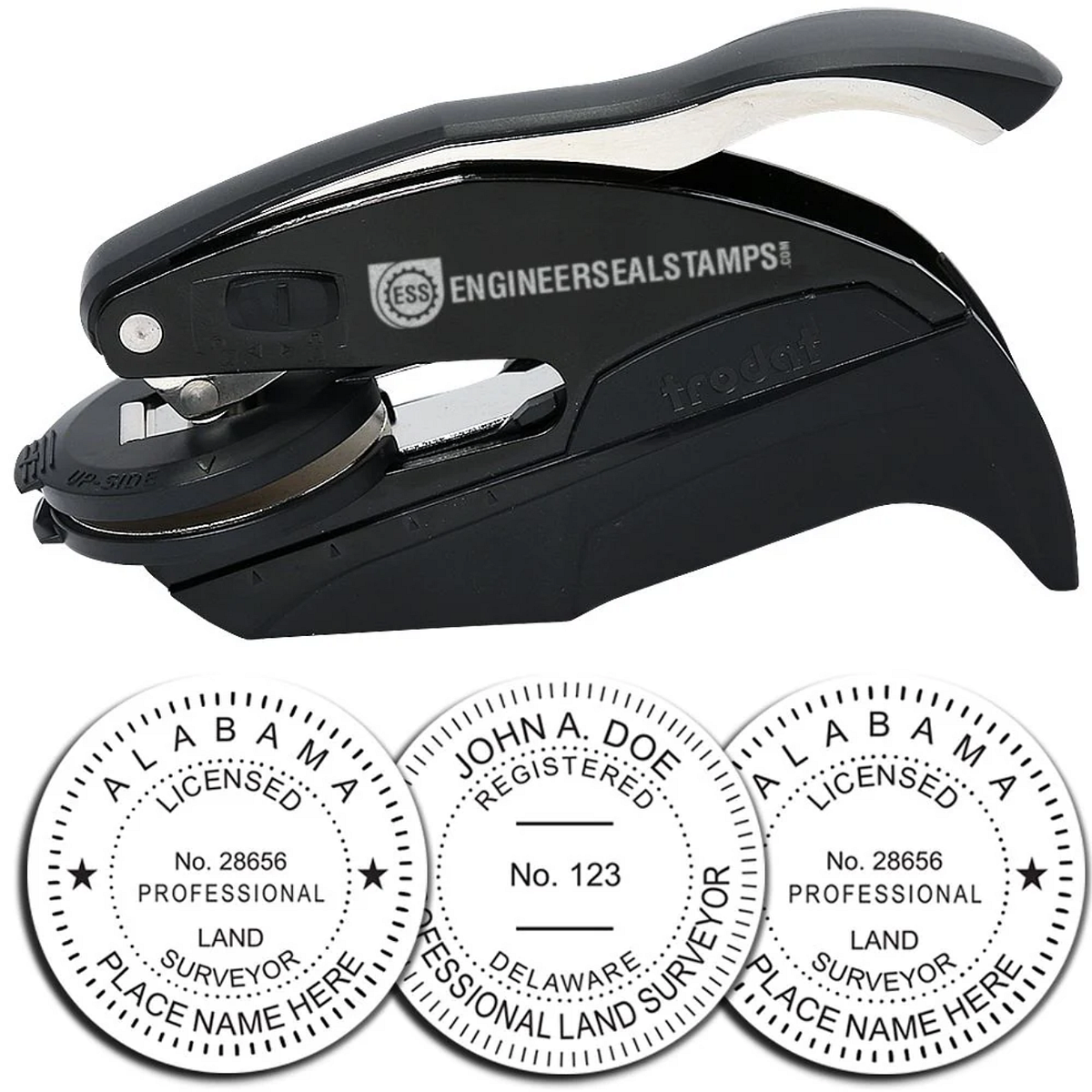 Land Surveyor Hybrid Seal Embosser - Engineer Seal Stamps - Medium