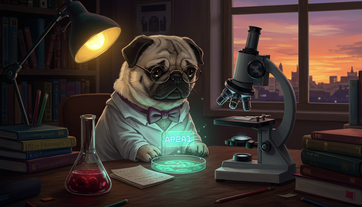 The Tail End of Time: A Pug’s Perspective on Aging and the AP2A1 ...