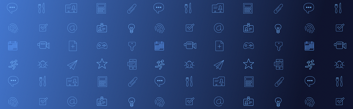 Introducing Luminance A Black Pixel Icon Set By Rebekah Wolf Bpxl