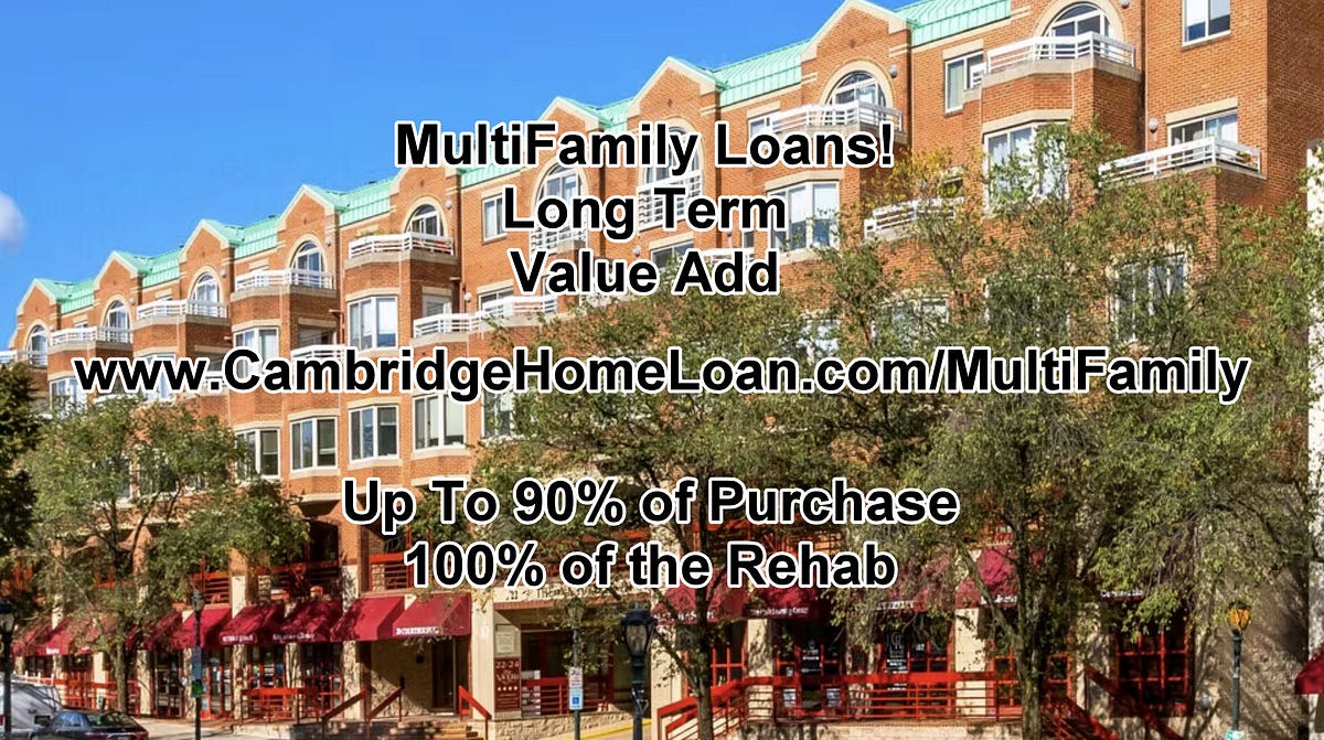 Multifamily Loans and Financing Multifamily Properties 2024 | by Doug ...