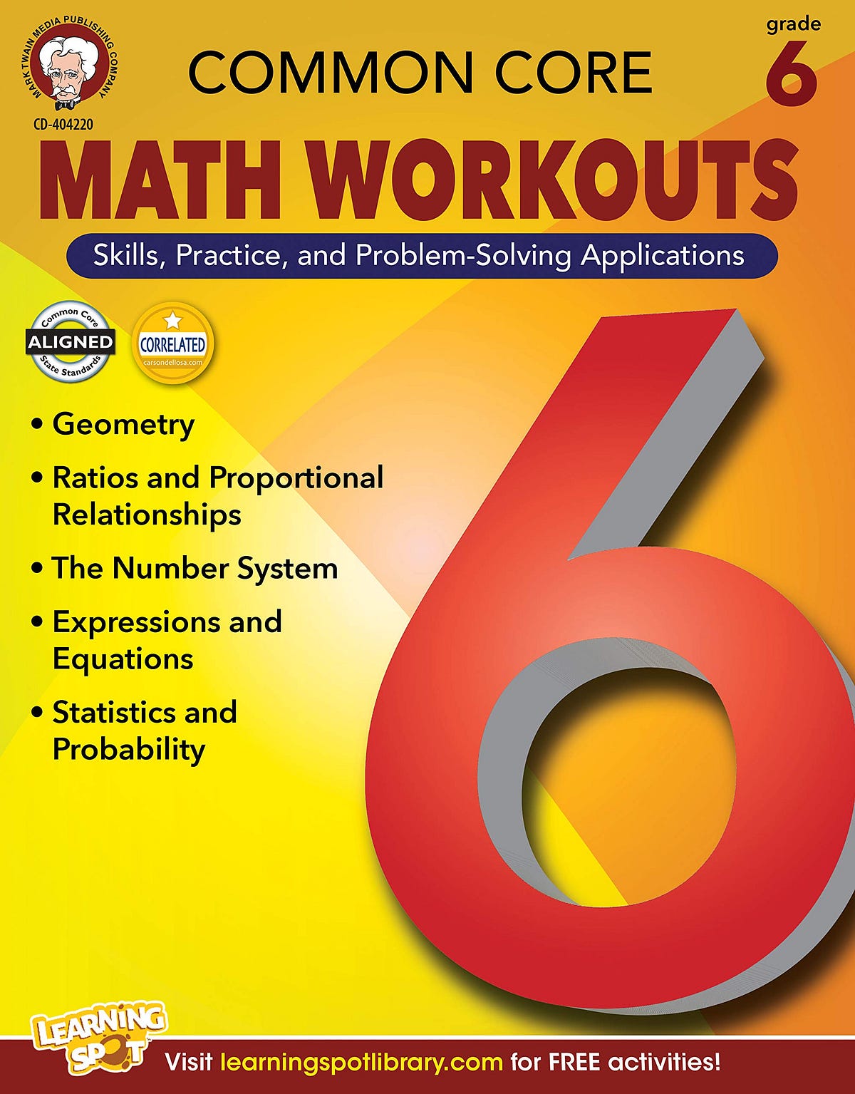 [EBOOK] Mark Twain Common Core Math Workouts Resource Book, Grade 6 ...