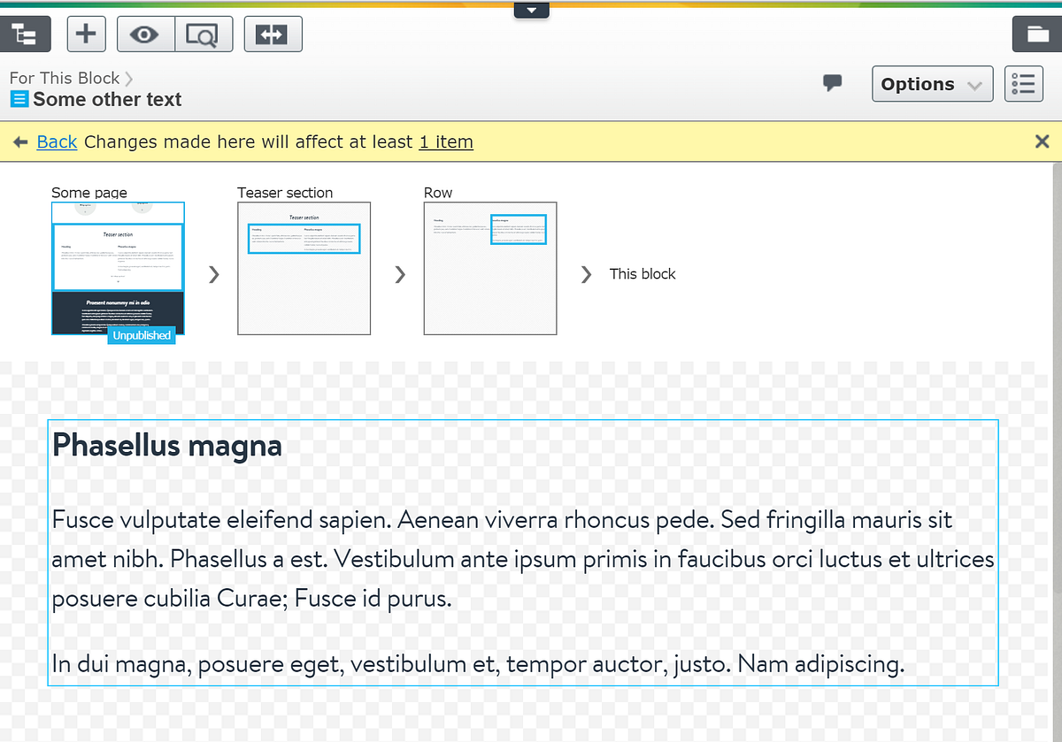 BlockBreadcrumbs — an add-on for improving the EPiServer UI when editing blocks | by Lars ...