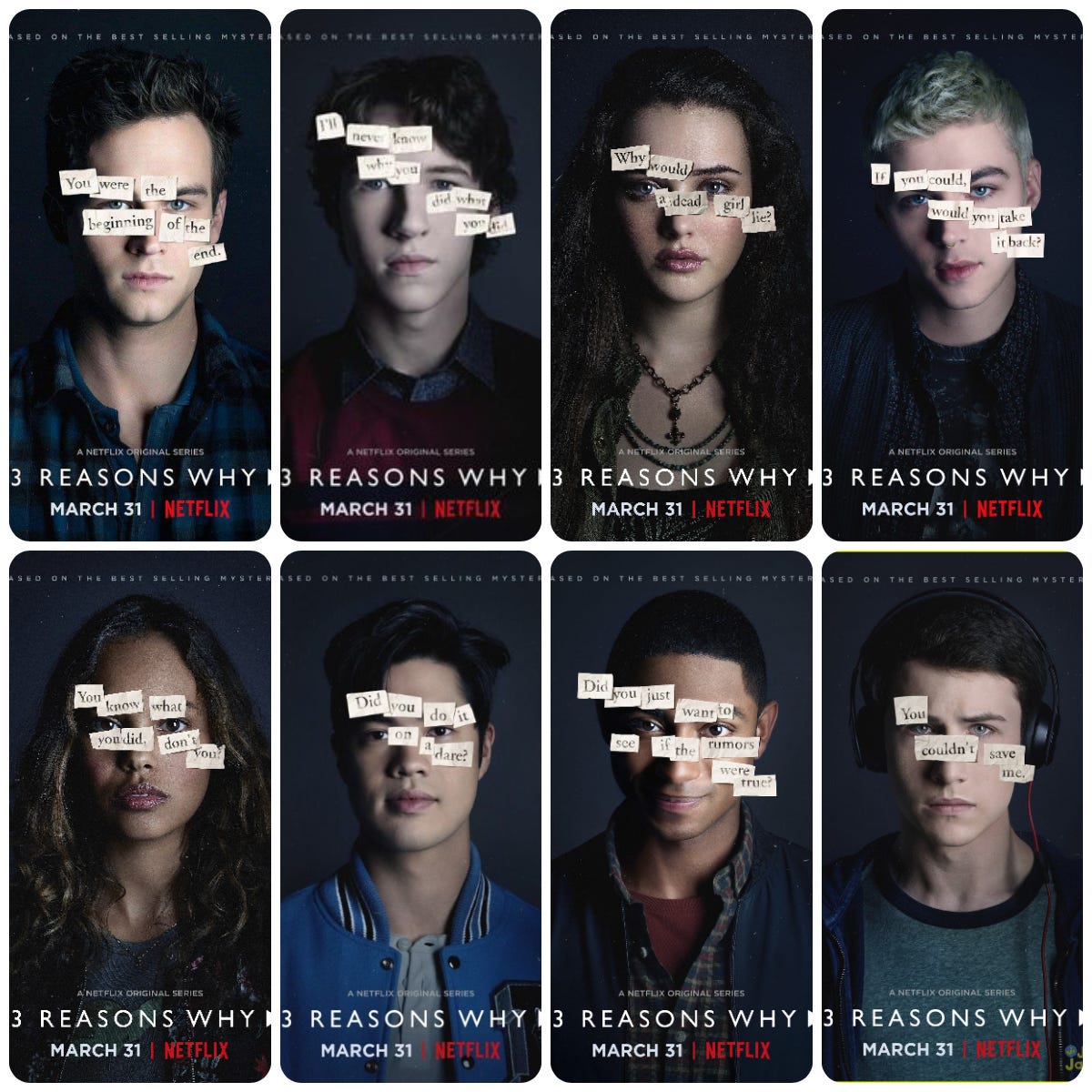 13 Reasons Why Characters