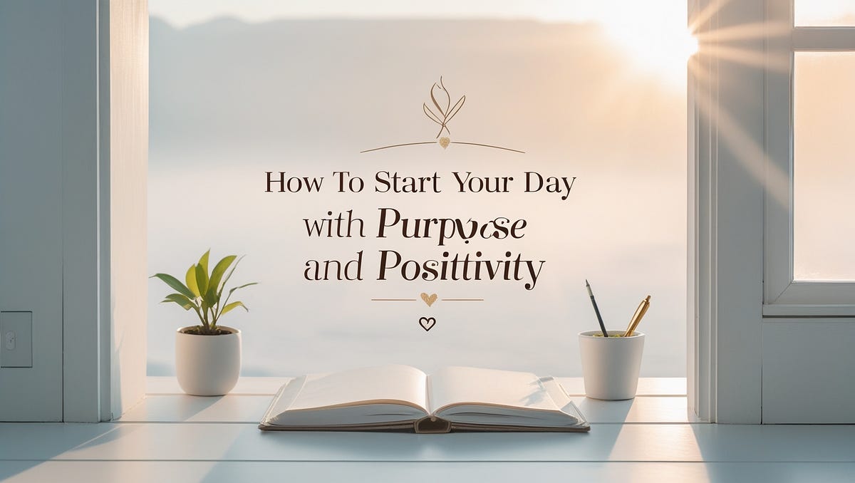 How to Start Your Day with Purpose and Positivity | by Pratik Tamhane ...