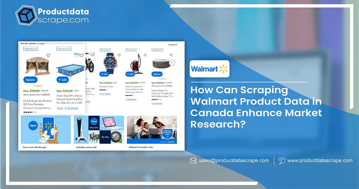 How Can Scraping Walmart Product Data in Canada Enhance Market Research ...