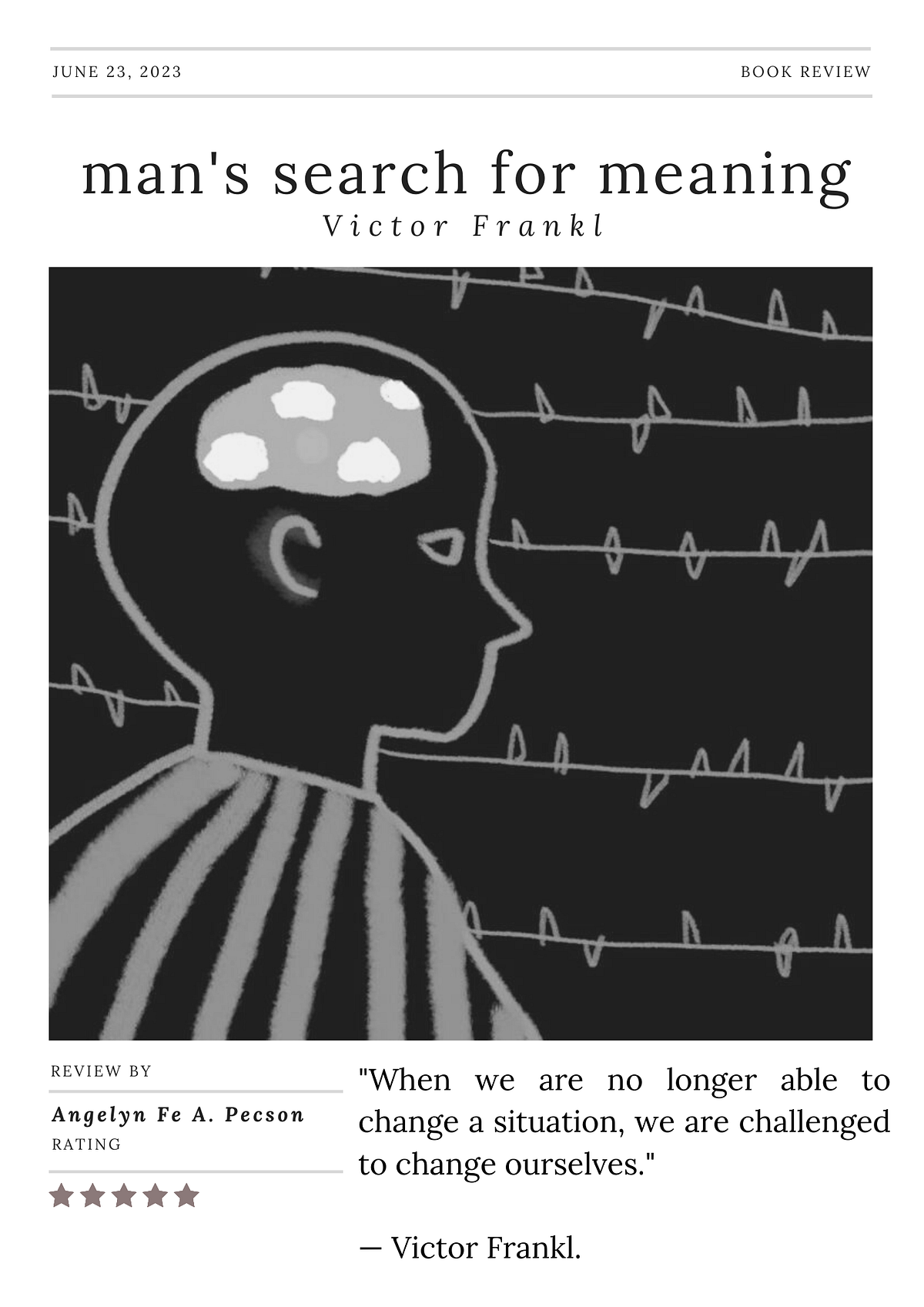 The Meaning of Life: A Book Review | by Angelyn Pecson | Jul, 2023 | Medium