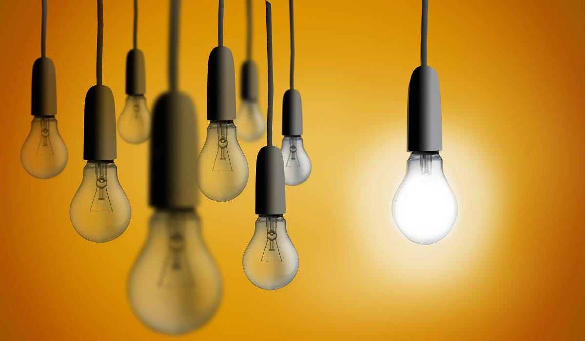 Light Bulbs. I love watching cartoons. And people… | by Jeff Wickerham ...
