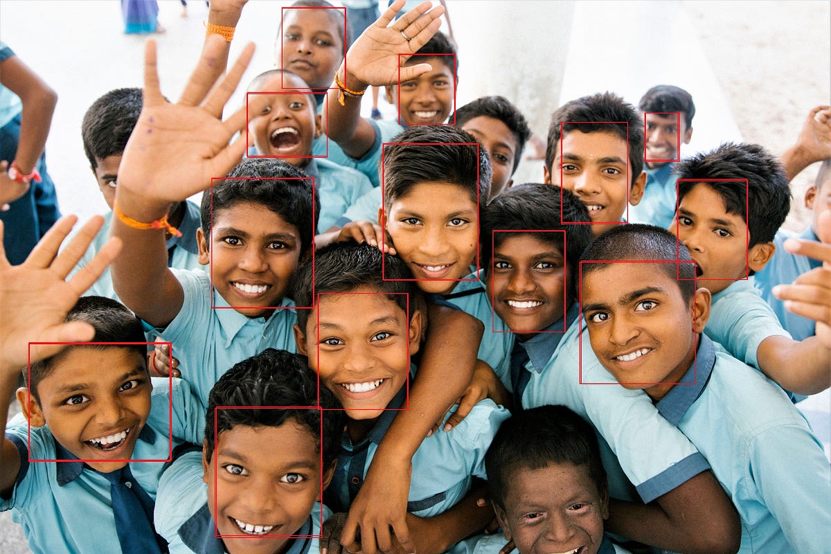 Face detection with Python using OpenCV | by Rethesh Goud | Medium