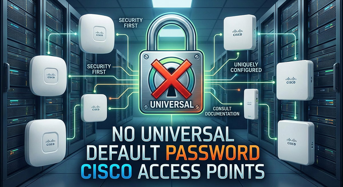 There Is No Universal Default Password for Cisco Access Points — Here’s ...