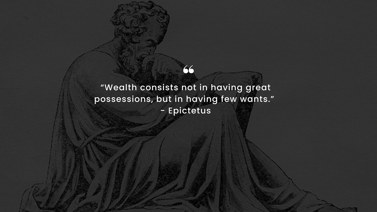 3 Reasons for Being a Minimalist Using Stoicism | Medium