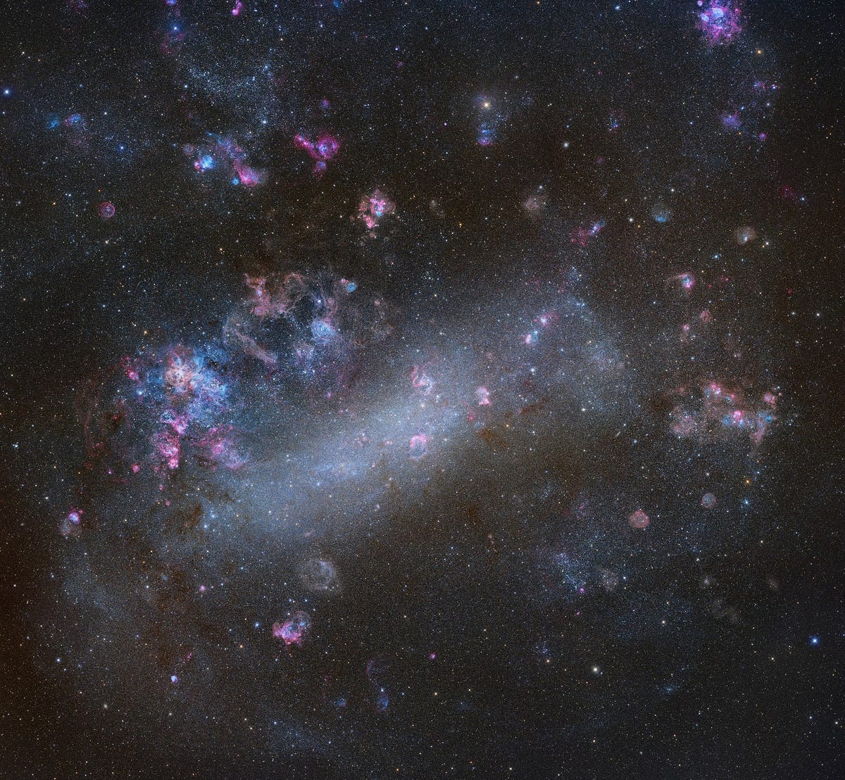 Large Magellanic Cloud. This is quite a full-fledged galaxy… | by NR ...
