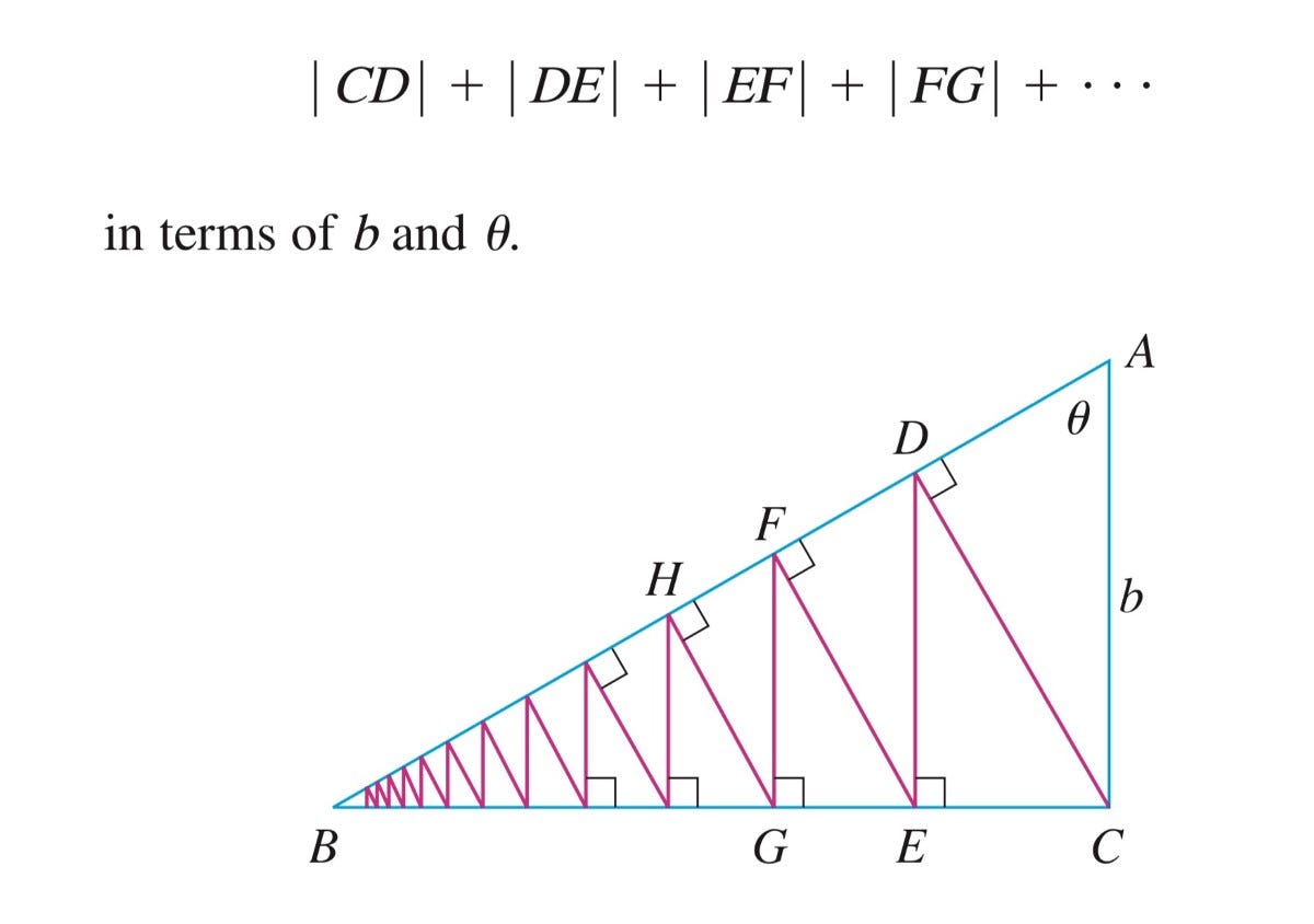 How Long Is This ZigZag Path?. A Geometry Challenge | by BL | Puzzle ...