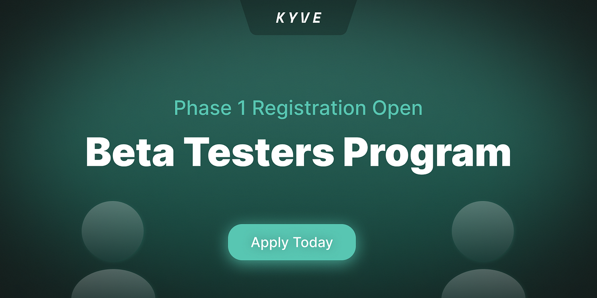 KYVE’s New Beta Testers Program: Join The Trustless Data Revolution ...