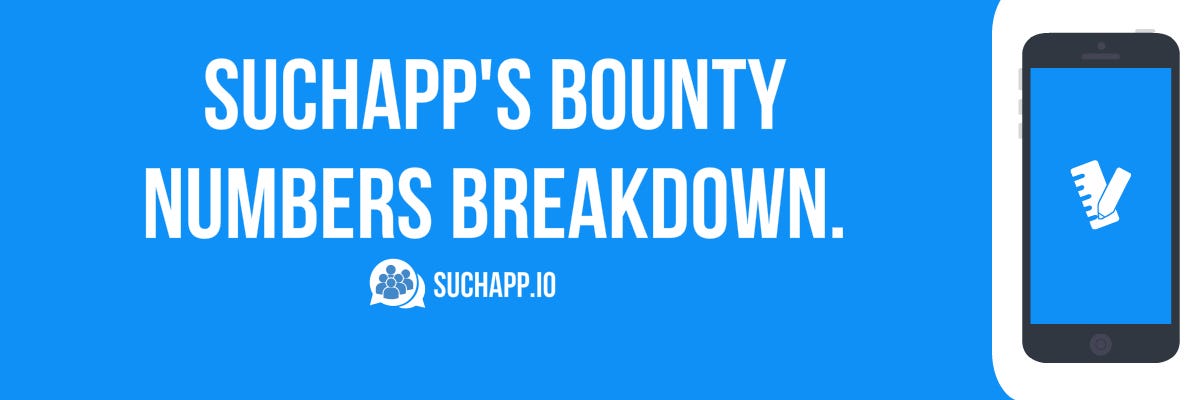 SuchApp Bounty Numbers Are In. The SuchApp team would like to thank ...