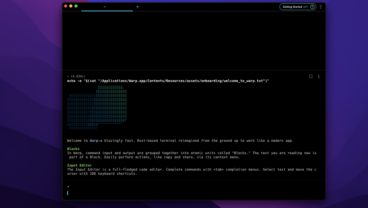 Warp a Rust-based Terminal to supercharge your Development. | by Peter ...