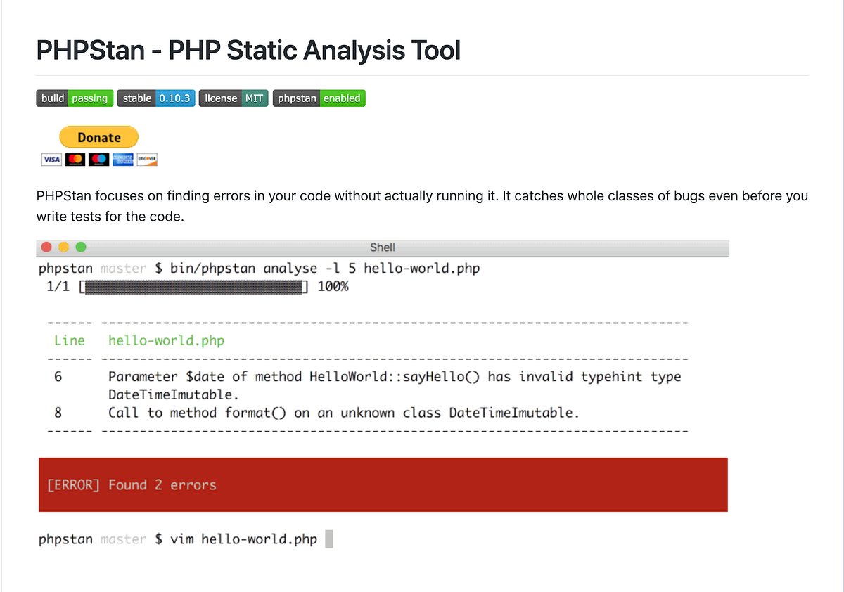 PHPStan — เพื่อเหล่า PHP Developer | by RootFy22 | Medium