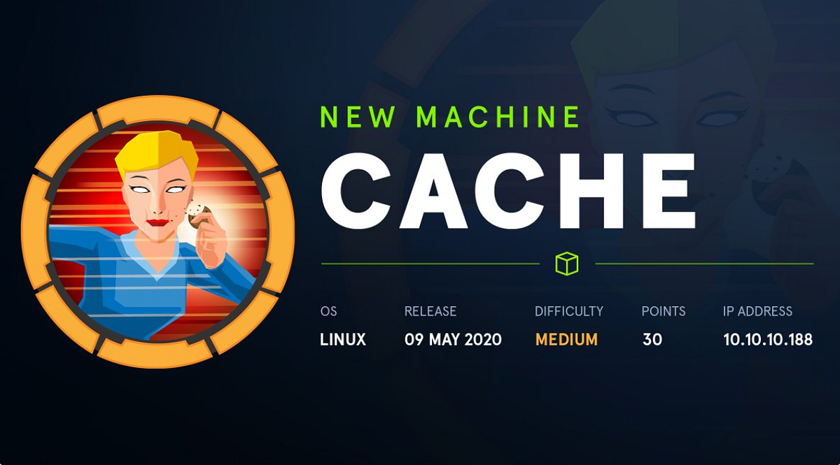 HTB | Cache CTF Write-up. Bonjour à tous, | by SecuCyber | Medium