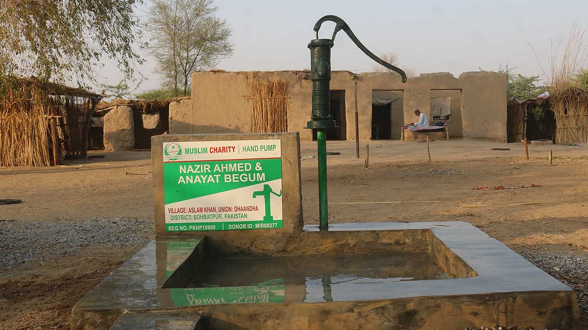 Know the importance of water pump donations | by Muslimcharity | Medium