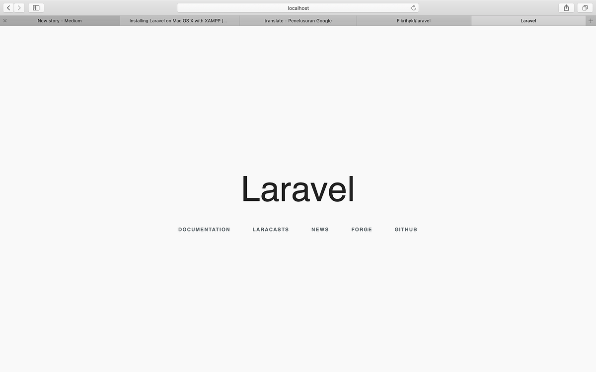Cara Install Laravel di Mac Os. Assalamualaikum , Halo pada tulisan ...