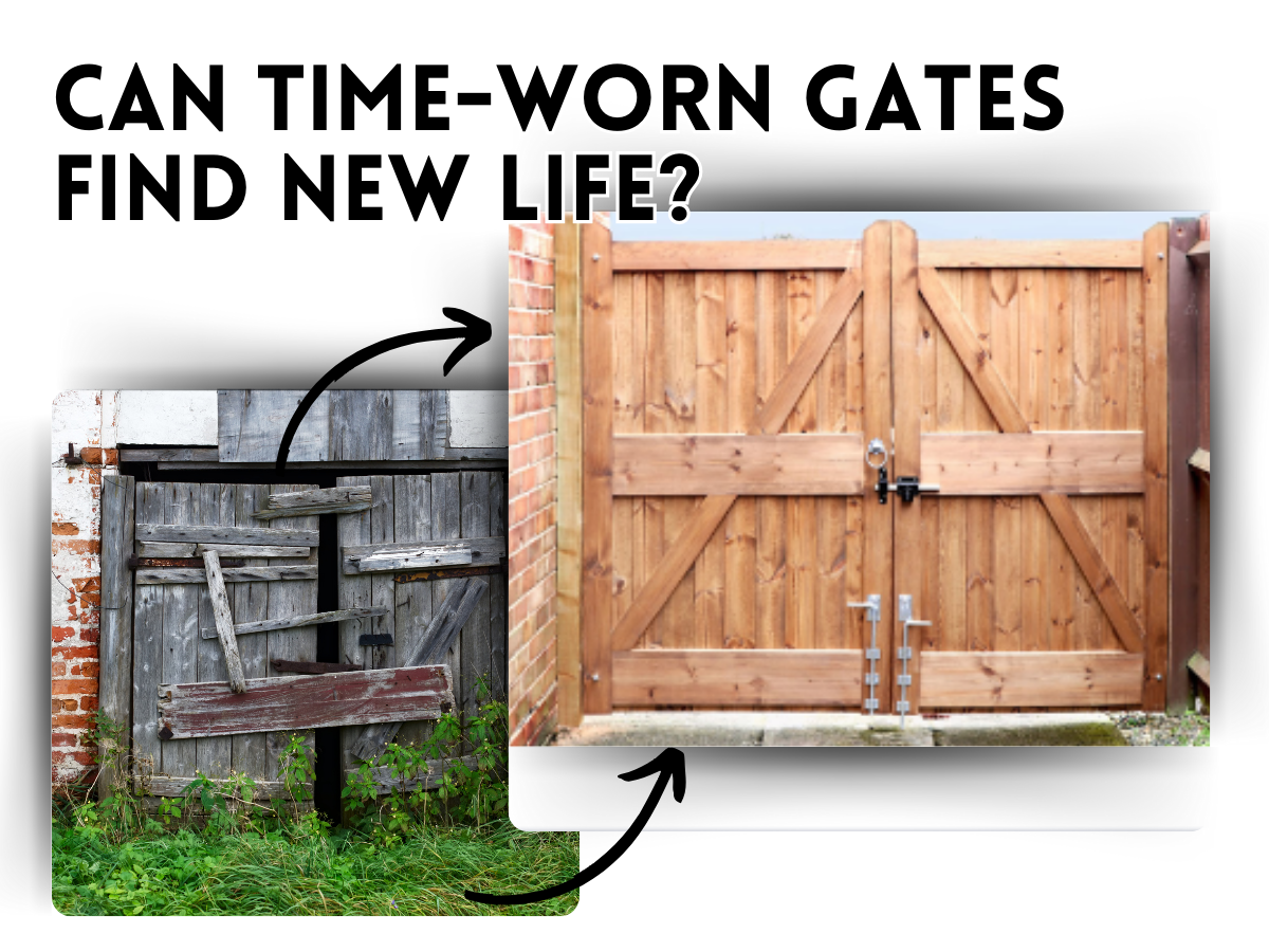 Wooden Gate Restoration: Bringing Old Gates Back to Life in Chiswick ...