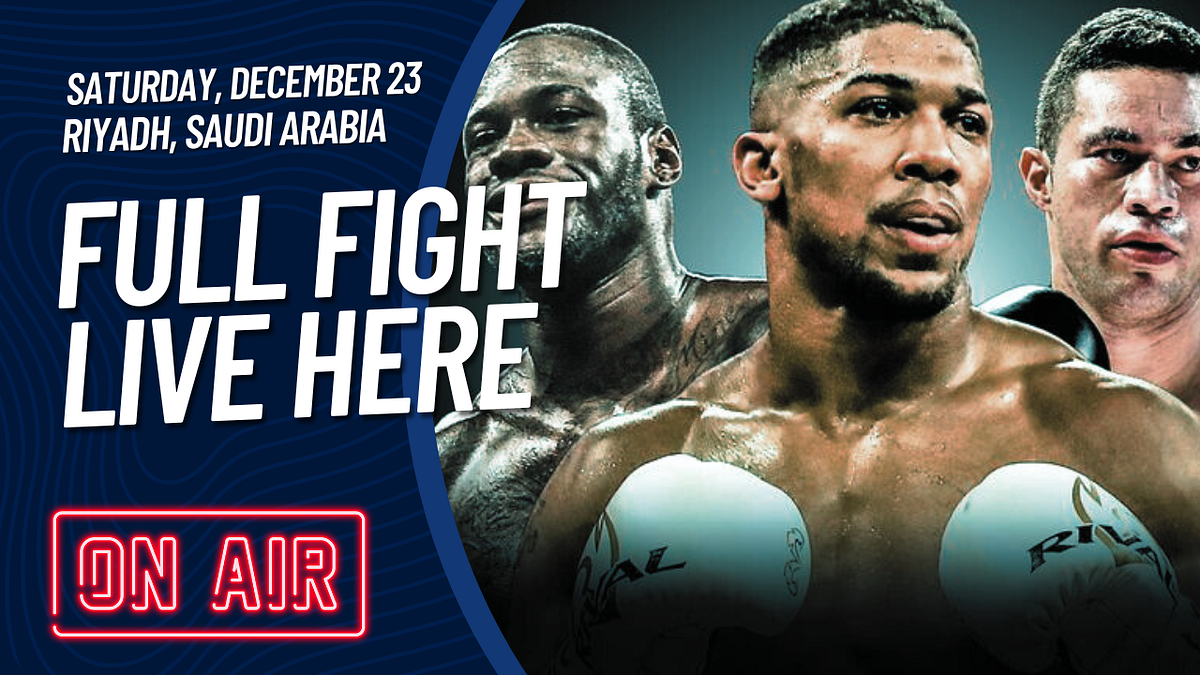 (L I V E)** Anthony “AJ” Joshua vs Otto Wallin Live Fight Free Coverage ...