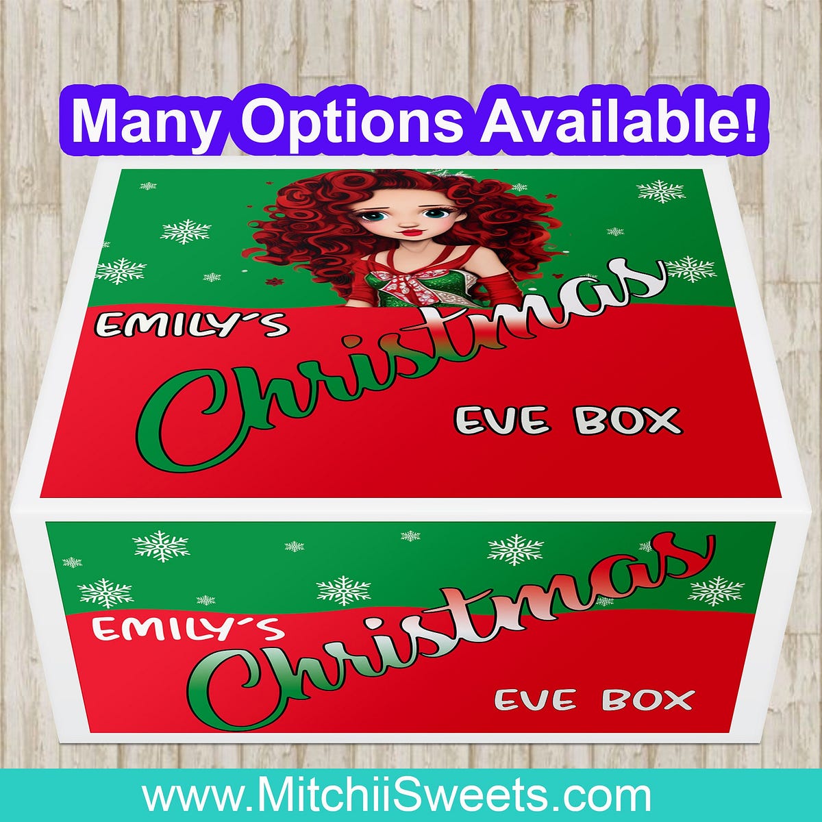 Personalized Christmas eve box- Christmas gift- Christmas box for kids ...