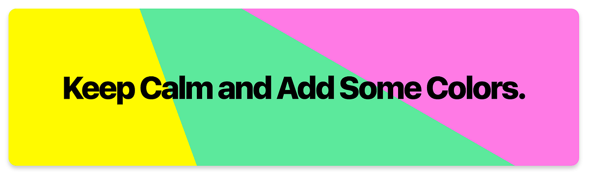 CSS-Only Multi-Color Backgrounds. The Metro design UI brought by… | by ...