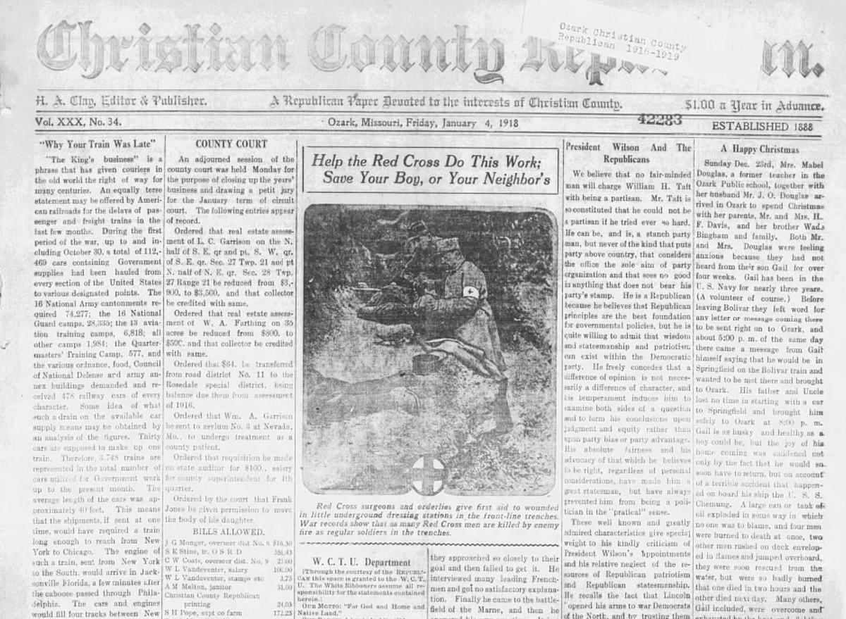 Jan 04, 1918 Christian County Republican - Exploring the Cultural ...