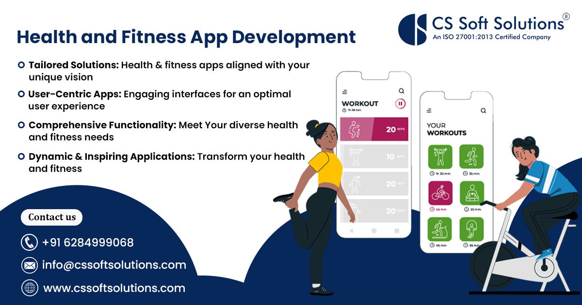 Unlock Excellence in Health & Fitness App Development with CS Soft Solutions CS Soft Solutions ...