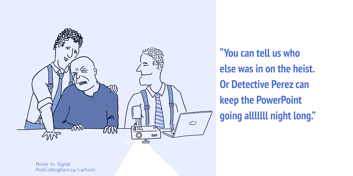 Boring slides aren’t what’s wrong with PowerPoint. | by Rob Cottingham ...